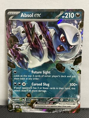 Absol EX135/197 Double Rare - Obsidian Flames - Pokemon TCG Near Mint ...