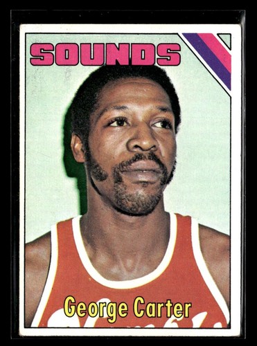 1975-76 Topps #230 George Carter - Sounds - NM | eBay