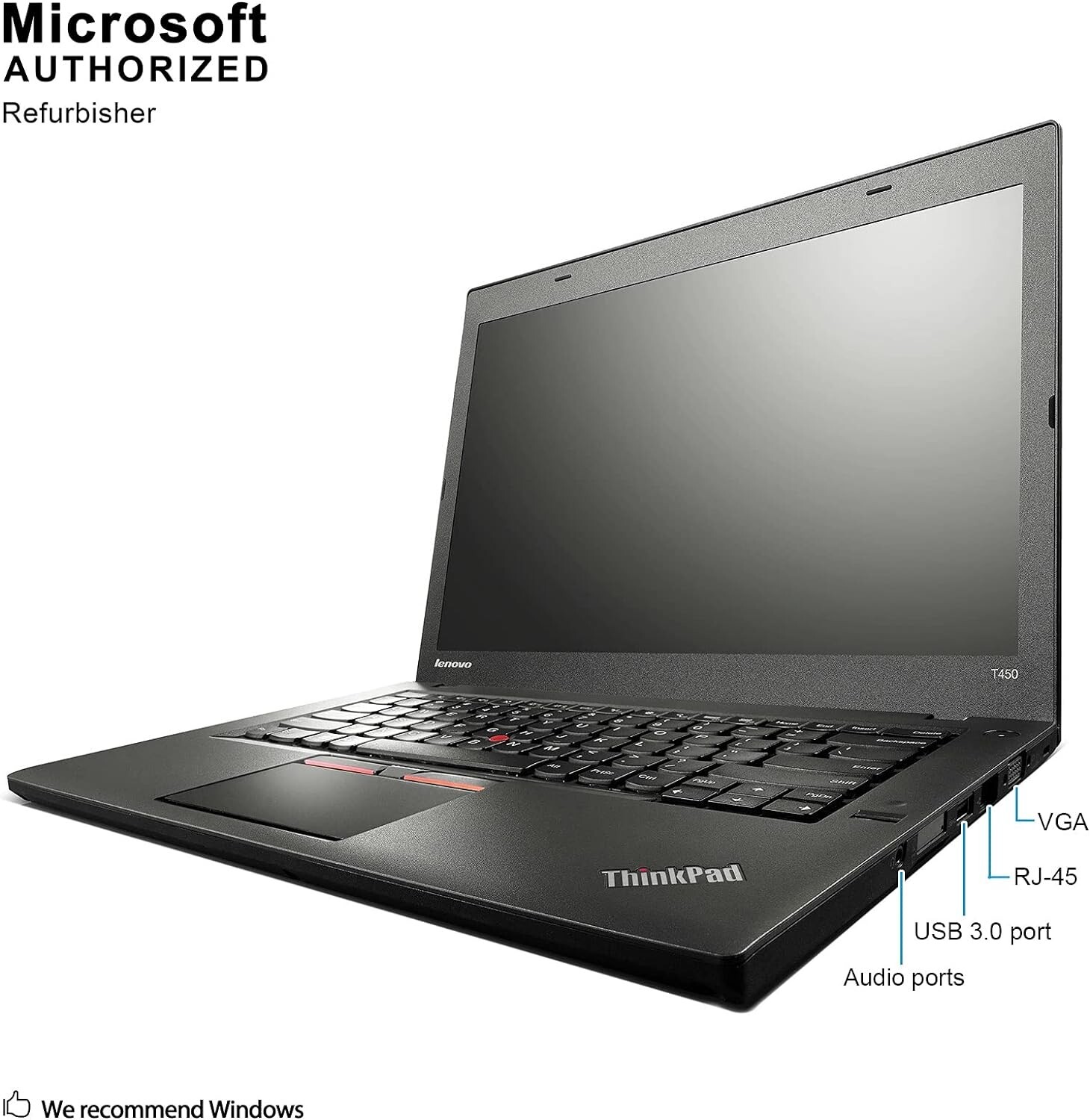 Lenovo ThinkPad FHD Laptop Computer Dual-Core Intel i7 8GB RAM 250GB ...