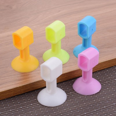 10pcs/set Easy To Install Silicone Door Stopper Stylish For Wide ...