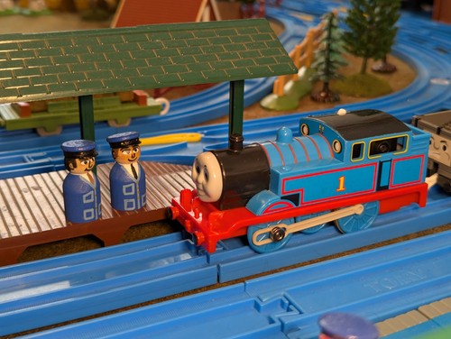 Custom Tomy/Trackmaster RC Thomas, Trucks, and Driver Figures | eBay
