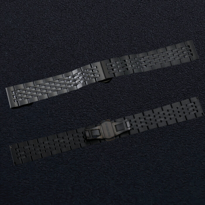 Premium Solid Stainless Steel Watch Strap Metal Band Universal 12-24 ...