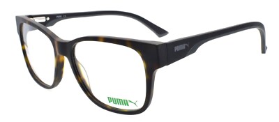 PUMA PU0030O 002 Eyeglasses Frames 53-17-140 Havana / Black | eBay