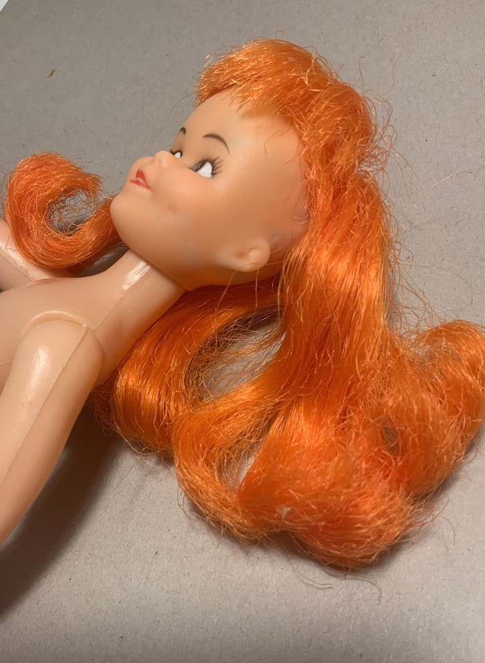 Vintage Penny Brite Doll Clone Long Orange Hair Gorgeous Dress Shoes ...