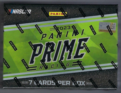 2023 Panini Prime Racing Hobby Box Factory Sealed | eBay