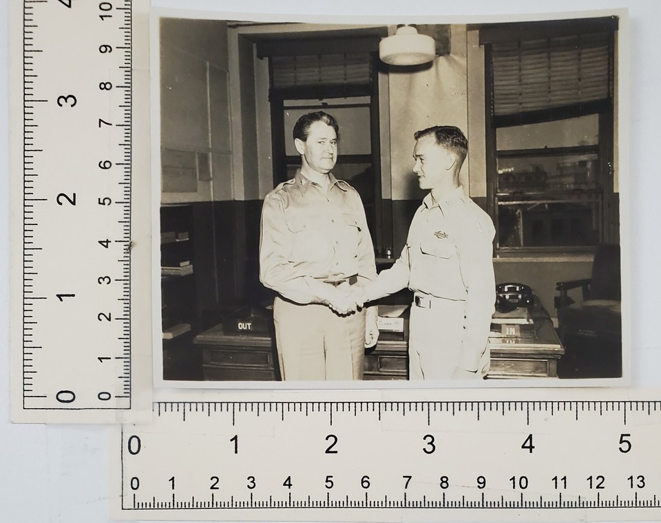 1951 Osaka Japan SWC Military Rank Promotions Clark Cheek Jackson ...