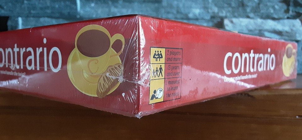 Contrario Card Game-Can your mind handle the twist? 2004, 2+Players, 13 ...