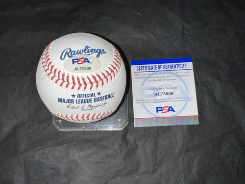 Don Mattingly Signed Major League Baseball New York Yankees Legend PSA ...