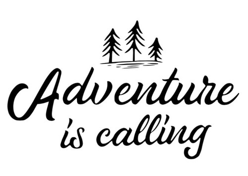 Adventure Is Calling sticker/decal | eBay