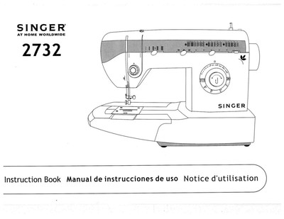 Singer 2732 Sewing Machine/Embroidery/Serger Owners Manual Reprint | eBay