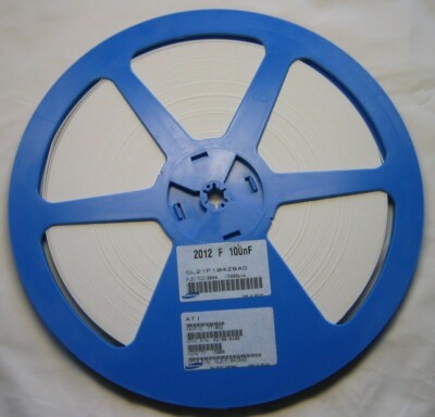 Samsung 0.1uf 50v 104 SMD 0805 Ceramic Capacitor ( Qty 1000 ) *** NEW ...