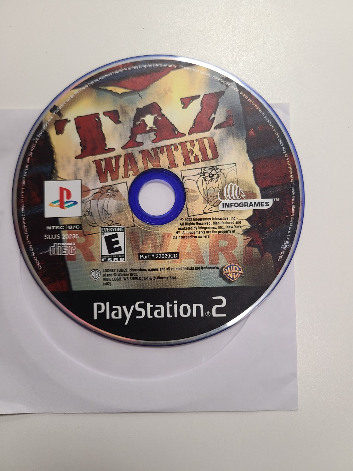 Taz: Wanted (Sony PlayStation 2, 2002) for sale online | eBay