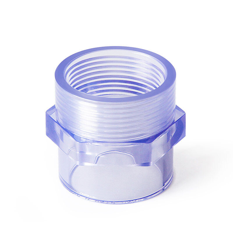 Clear PVC Fittings Elbows/TEEs/Couplings/Male Adapters /Caps /Unions ...