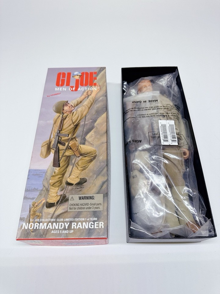VINTAGE *NEW* 1998 GI Joe Collectors Club Limited Normandy Ranger 12 ...