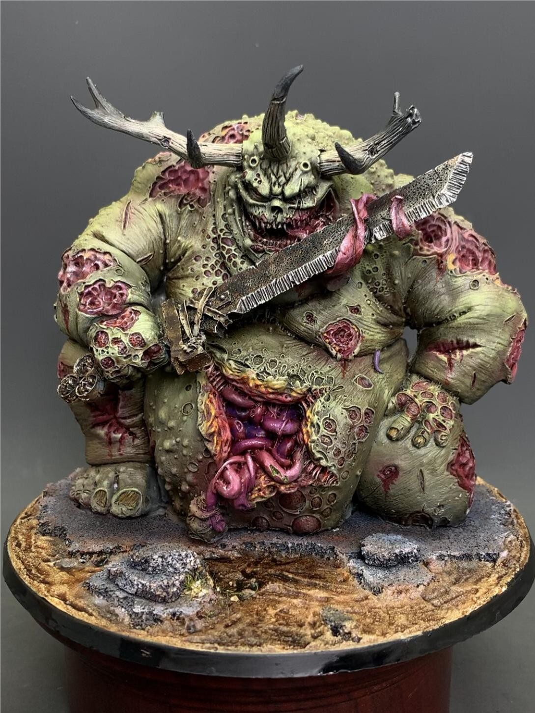 Great Unclean One Greater Daemon of Nurgle Armies of Chaos Warhammer ...