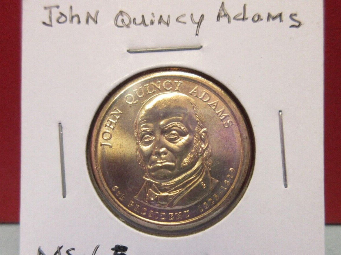 2008-D One $1 US Dollar Presidential COIN / John Quincy Adams | eBay