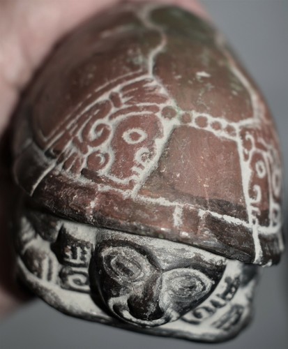 EARTH TURTLE AZTEC, faces 4" PROV | eBay