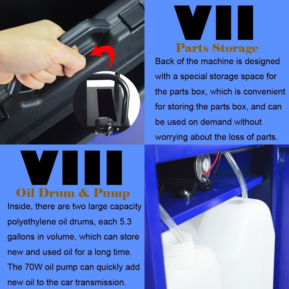 DC12V Auto Transmission Fluid Oil Exchange Flush Cleaning Machine ...