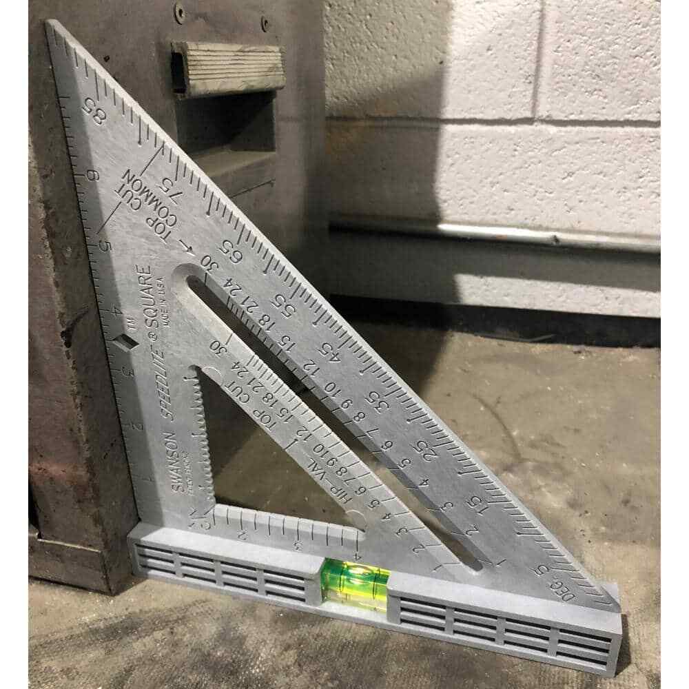 8 In. Composite Speedlite Level Rafter Square (gray) | Swanson Plastic ...