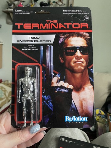 The Terminator Reaction Figure NIB T800 Endoskeleton | eBay