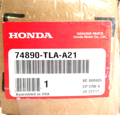 Genuine OEM Honda 74890-TLA-A21 Rear Liftgate Garnish Molding 2017-2022 ...