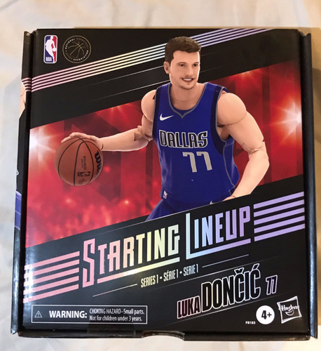 Starting Lineup • Series 1 Luca Doncic #77 Dallas Mavericks Hasbro ...