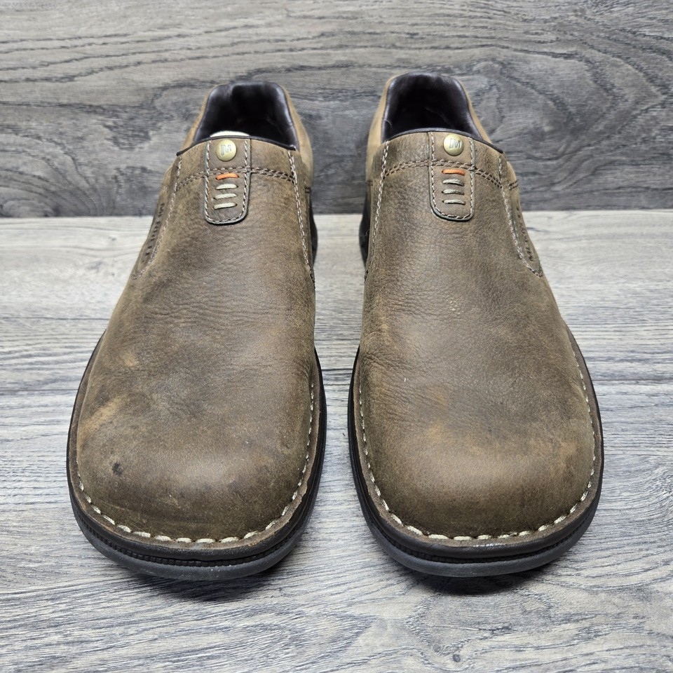 Merrell World Legend 2 Mens 10.5 Wide Brown Leather Outdoors Slip On ...