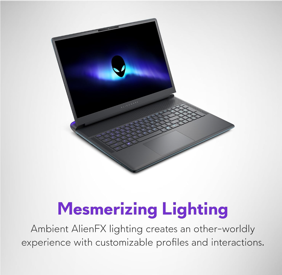 Alienware 18 Area-51 Gaming Laptop AA18250-18-inch QHD+ 300Hz 3ms ...