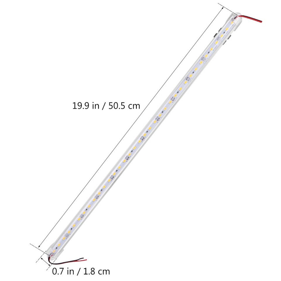 Emergency Light Batten Display Case Lights Rigid LED Strip Aluminium | eBay