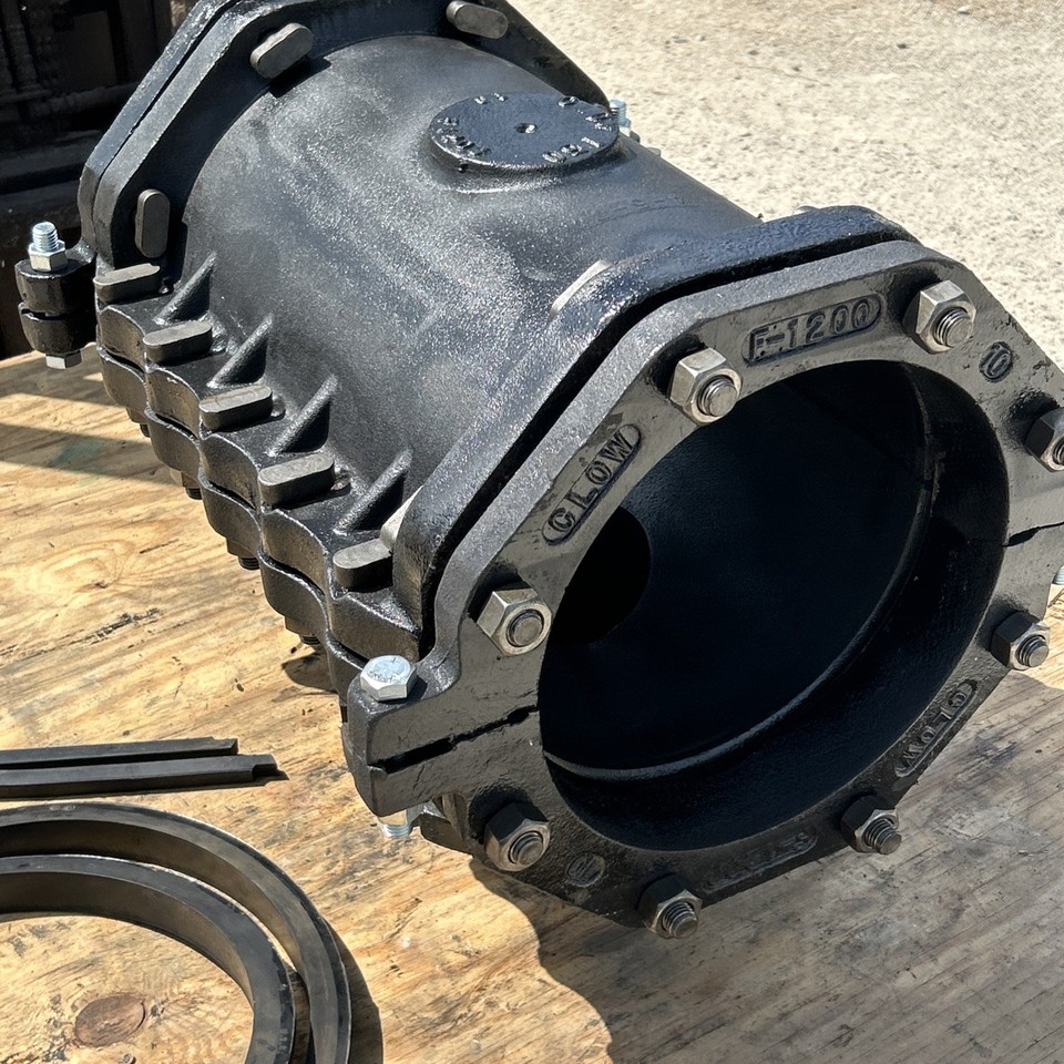 10” X 6” MJ TAPPING SLEEVE Mechanical Joint Ductile Iron Clow F5205 ...