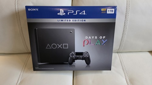 NEW Sony PS4 Days Of Play Console Limited Edition PlayStation 4 Grey ...