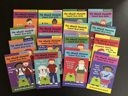 THE WHATIF MONSTER BOOK SERIES by Michelle Nelson-Schmidt - Lot of (16 ...