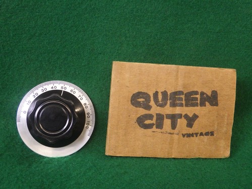 Vintage Variac/Autotransformer dial Black bakelite knob, with pointer ...