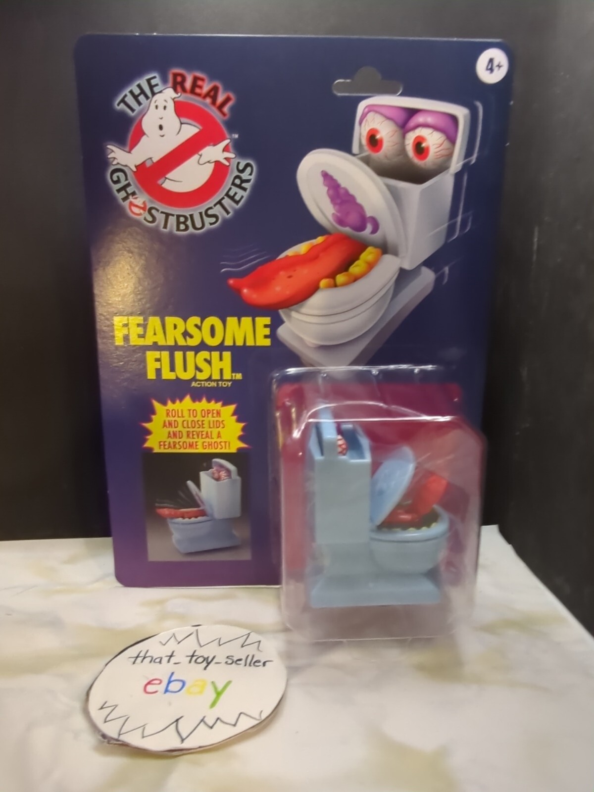 The Real Ghostbusters (Retro) Fearsome Flush (Kenner 2021) 195166118345 ...