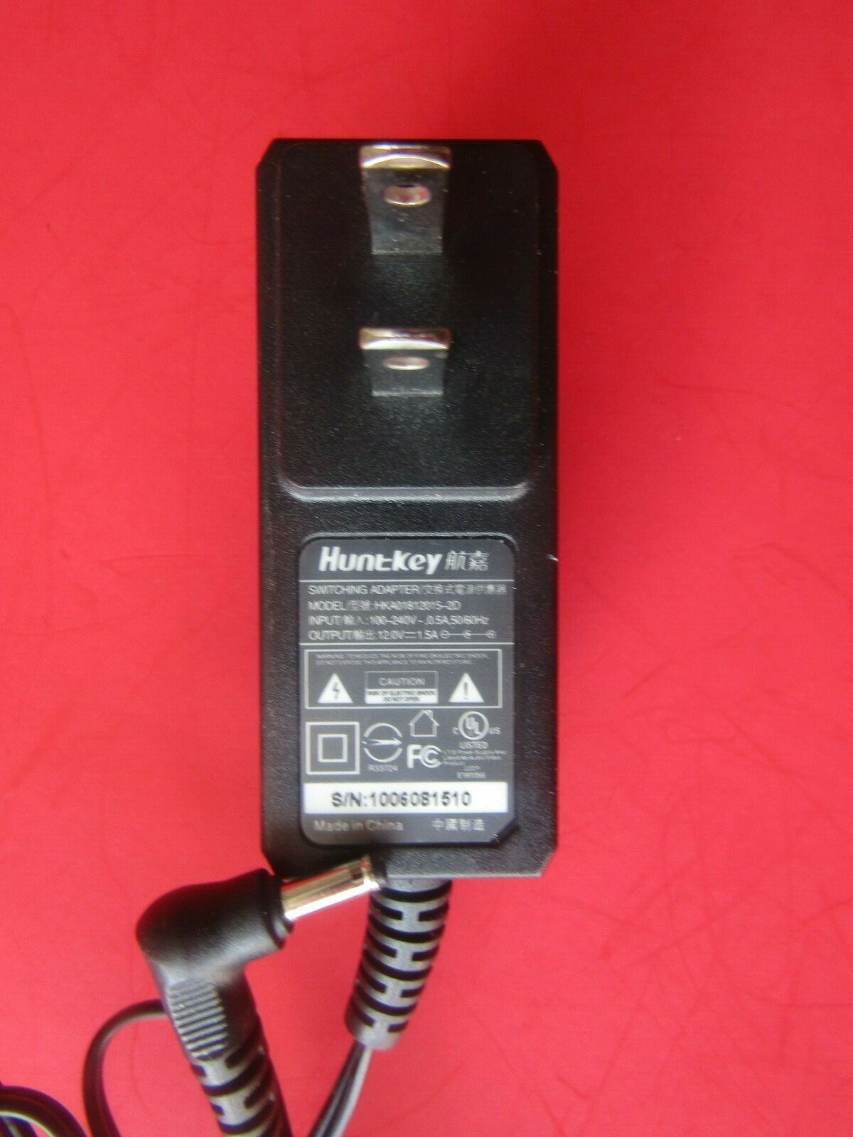 AC Power Adapter Supply HUNTKEY HKA01812015-2D PanDigital eReader ...
