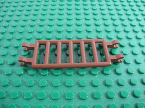LEGO Old Brown Bar Ladder 7 x 3 with 4 Clips 6490 #30095 | eBay