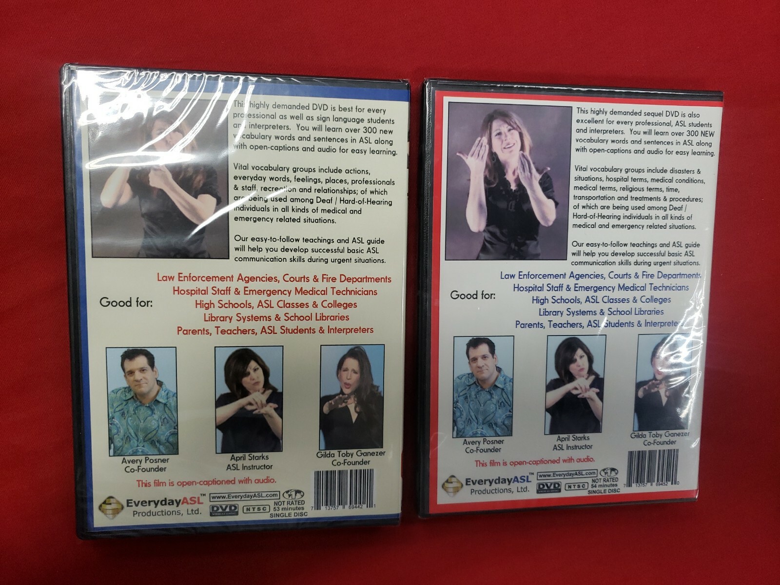 Emergency Medical Words & Sentences in American Sign Language, Vol. 1 ...