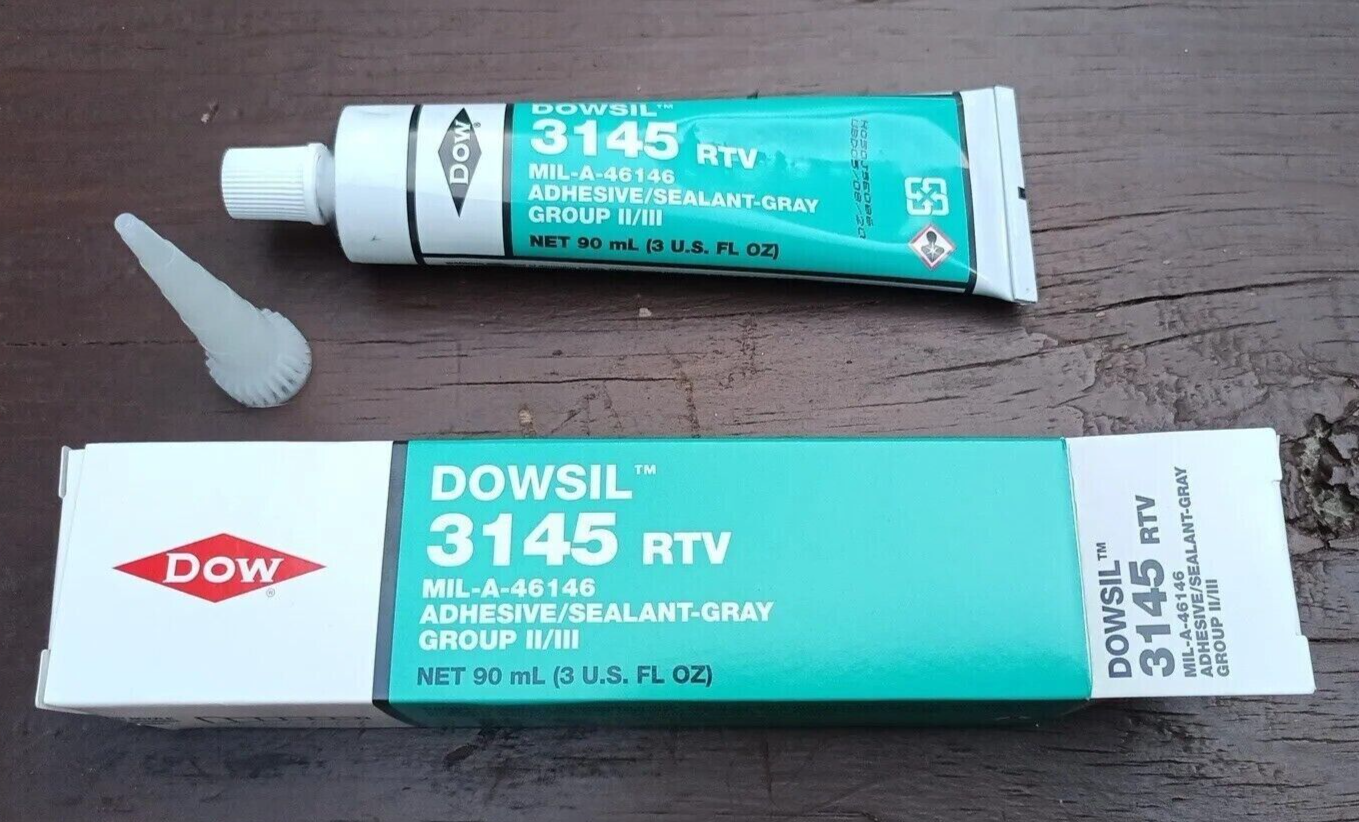 Dowsil 3145 RTV Silicone Adhesive Sealant - 90ml - GRAY | eBay