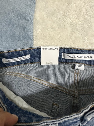 Calvin Klein CK Premium Italian Denim Patchwork Men's Taper Jeans 31x30 ...