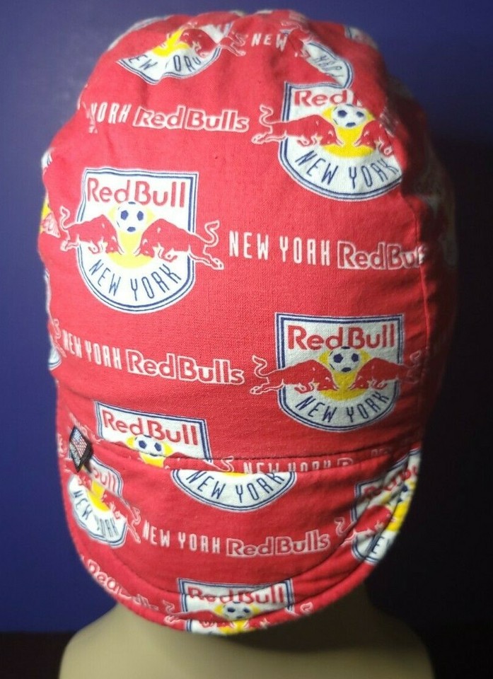 NY Red Bulls Custom Made Construction, Welder, Pipe-fitter, Biker Hat ...