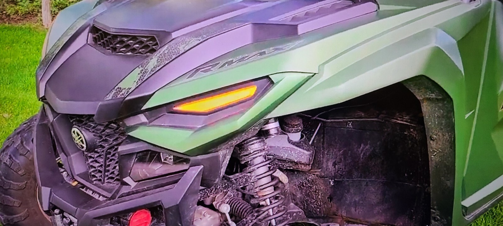 Yamaha Rmax accent front turn signal street legal kit self cancelling ...