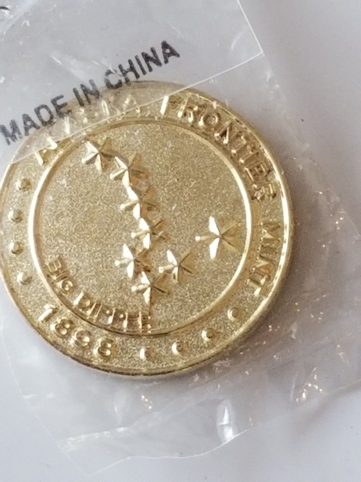 ALASKA FRONTIER MINT BIG DIPPER 1898 MINER COIN TOKEN. | eBay