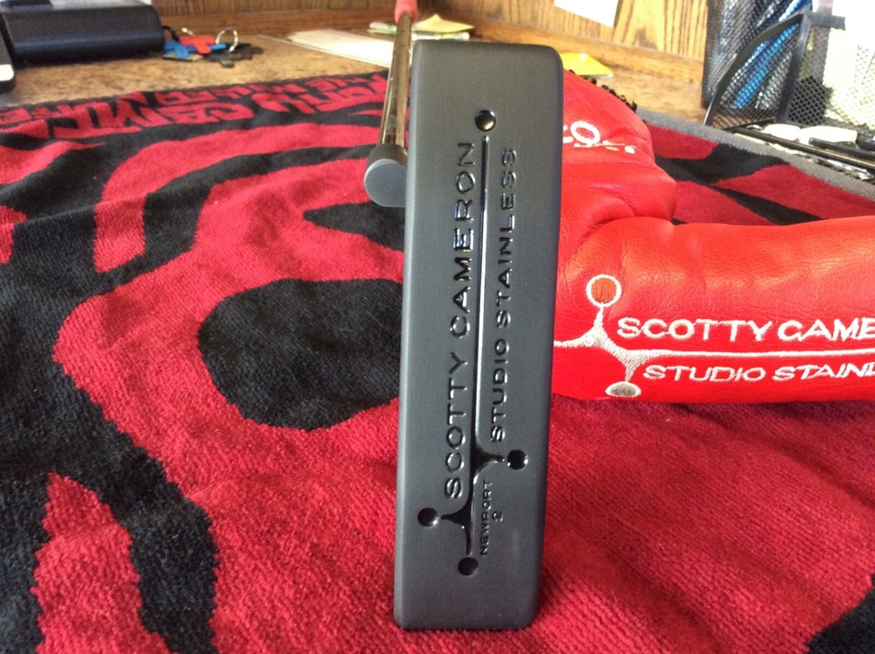 Scotty Cameron Studio Stainless Newport 2 Putter-BOS Refinsh-Scotty HC ...