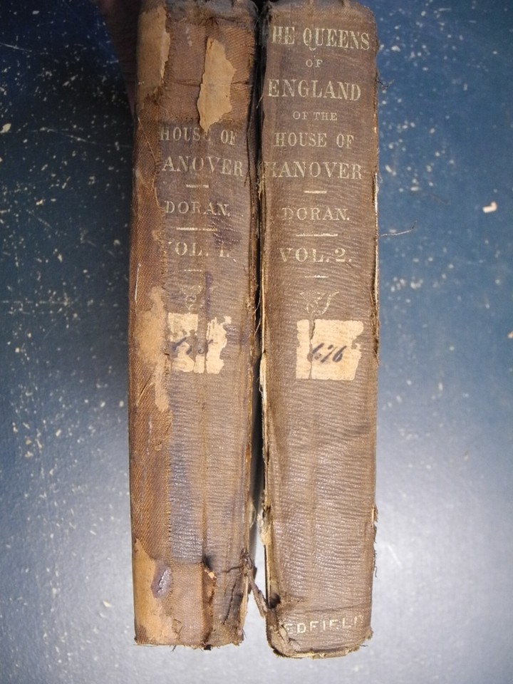 1855/1st ed/Doran/Vol I&II/Lives of the Queens of England of the House ...