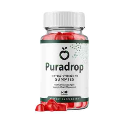 PuraDrop Extra Strength Gummies Weight Management Dietary Supplement ...