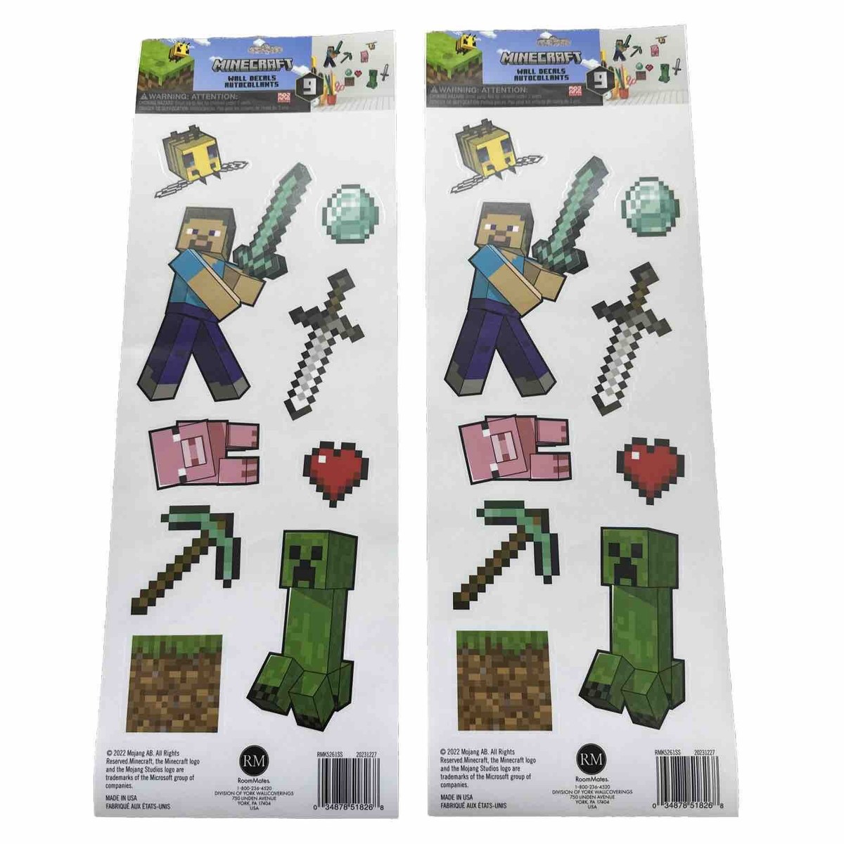 Minecraft Logo Sticker