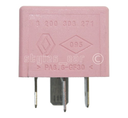 8200308271 Renault Clio Trafic Primastar Vivaro..etc 4-Pin Pink Relay ...