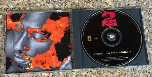2Pac Tupac Strictly 4 My N.I.G.G.A.Z. Rare OOP Interscope Records 1993 ...