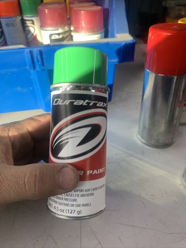 Polycarb Spray Rally Green 4.5 oz Duratrax RC Paint CAN DTXR4258 | eBay