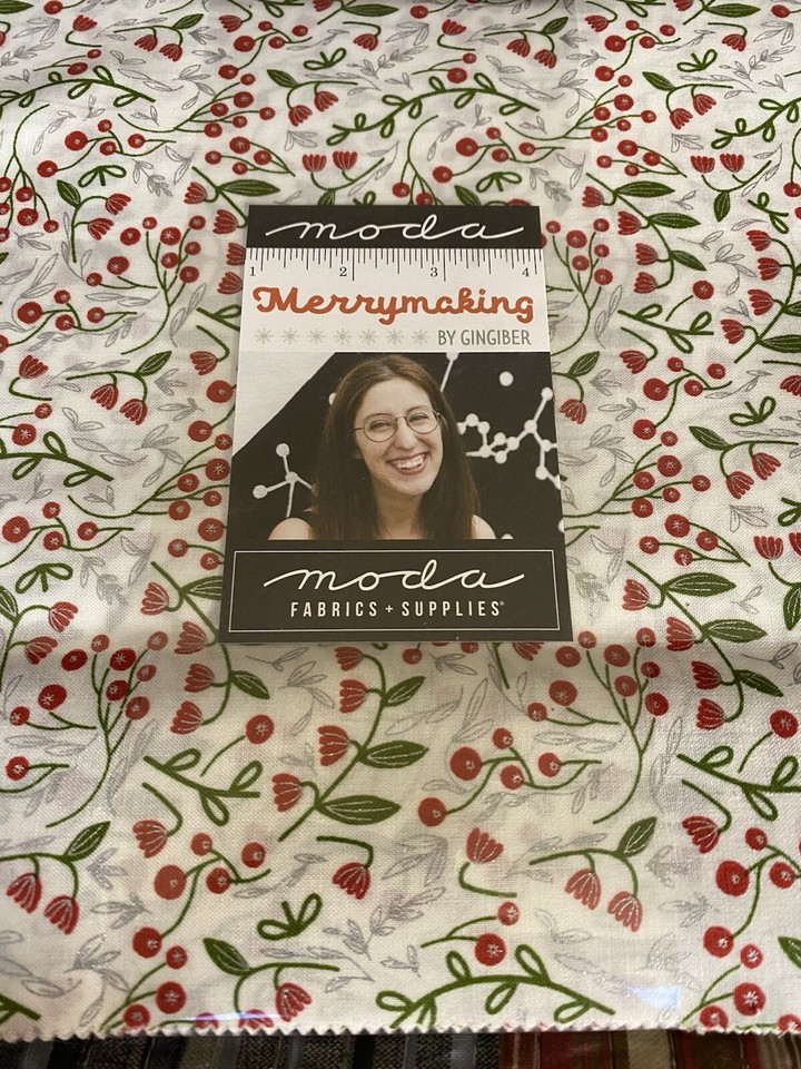Moda Fabric, Merrymaking, by Gingiber, 1 Layer Cake | eBay